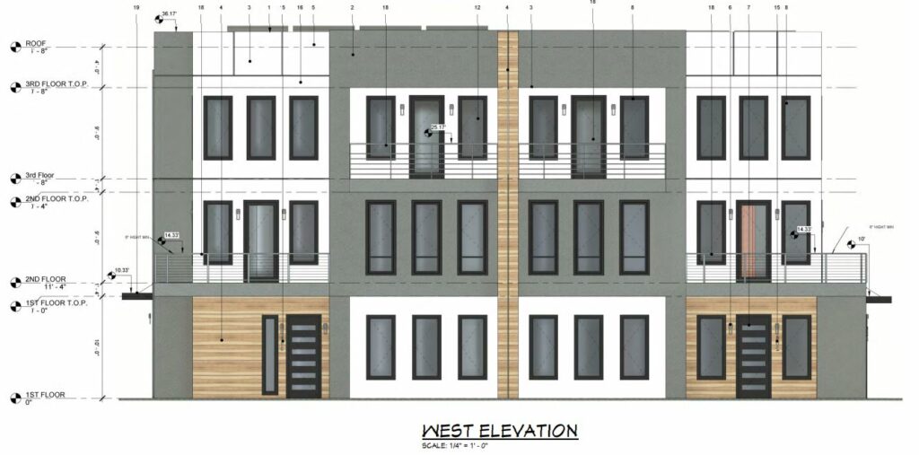 Permits Filed For a Residential Project At 1811 V Street In Sacramento