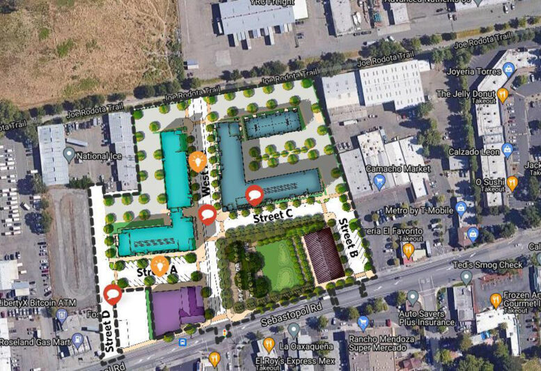 Demolition Starts for Casa Roseland, Santa Rosa - San Francisco YIMBY