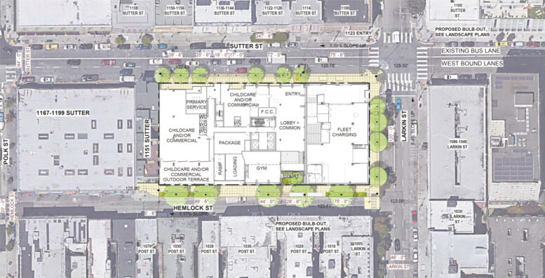Increased Proposal for 1101-1123 Sutter Street in San Francisco - San ...