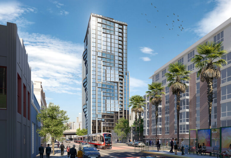 Renderings Revealed for 31-Story Residential Tower at 598 Bryant Street ...