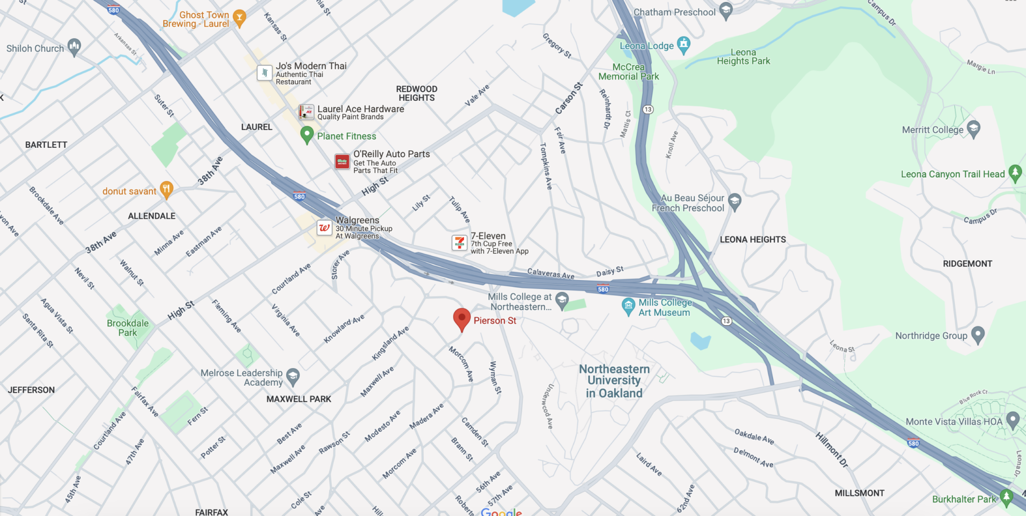 Residential Units Planned at Pierson Street in Oakland