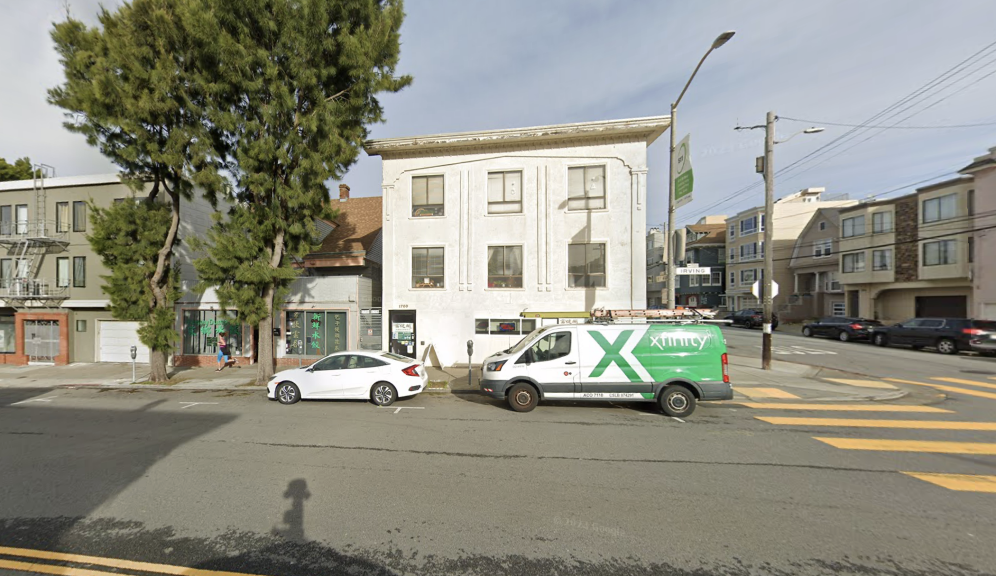 Permits Filed for 1704 Irving Street, Inner Sunset, San Francisco