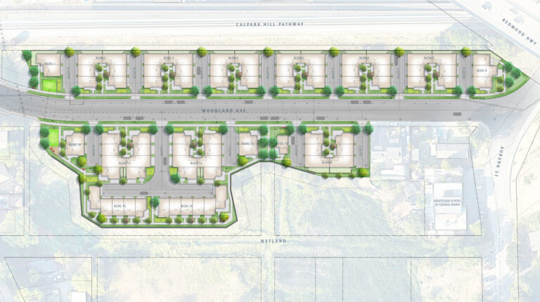 Plans Filed for Auburn Grove Townhomes, San Rafael - San Francisco YIMBY