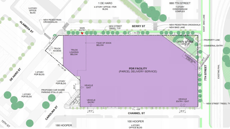 Refined Plans For Amazon Fulfillment Center in San Francisco - San ...