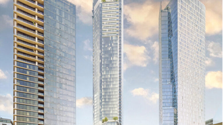 Reduced Height, New Renderings for 50 Main Street in Atlas Block, San ...