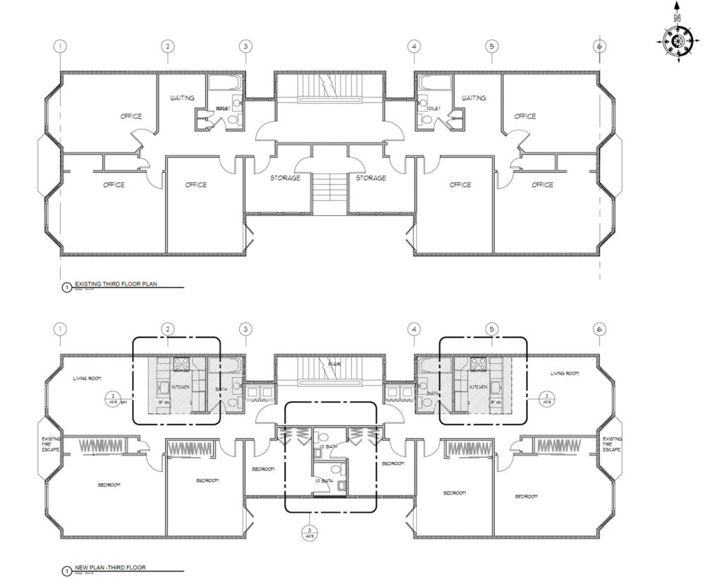 Small Office-to-Housing Conversion At 1947 Divisadero Street, San ...