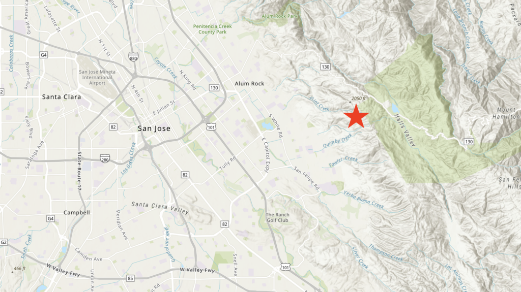 Tentative Subdivision Map Submitted for Project in Santa Clara County