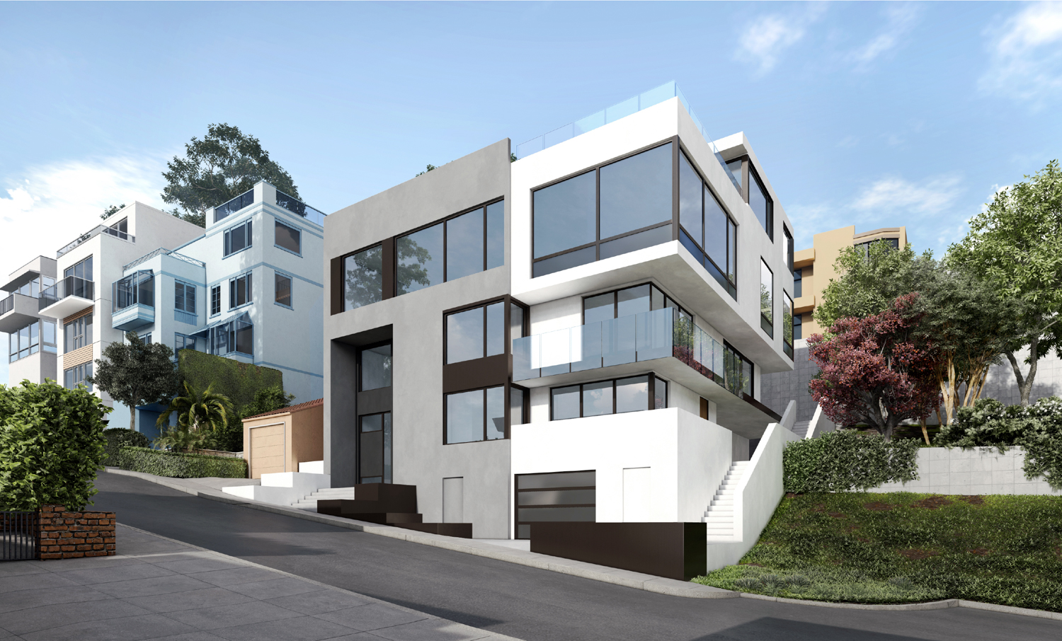 Plans Published For 45 Montclair Terrace in Russian Hill, San Francisco ...